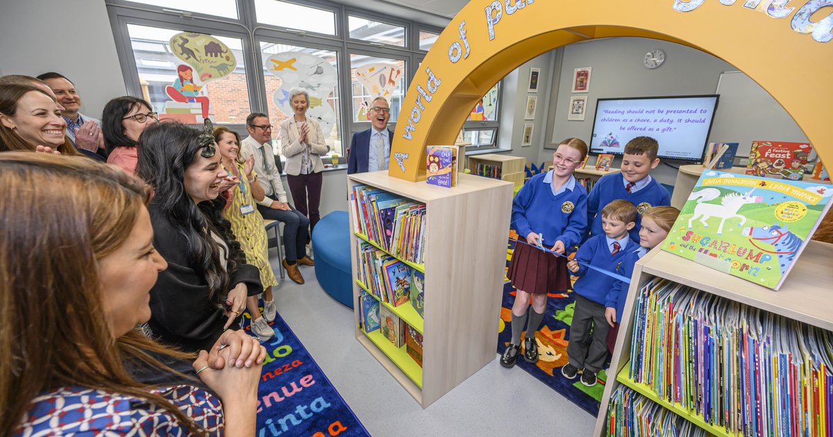 First school library transformations in Northern Ireland | National ...