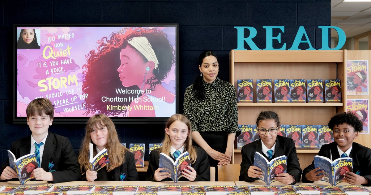 New transition read by local author supports Manchester pupils starting ...