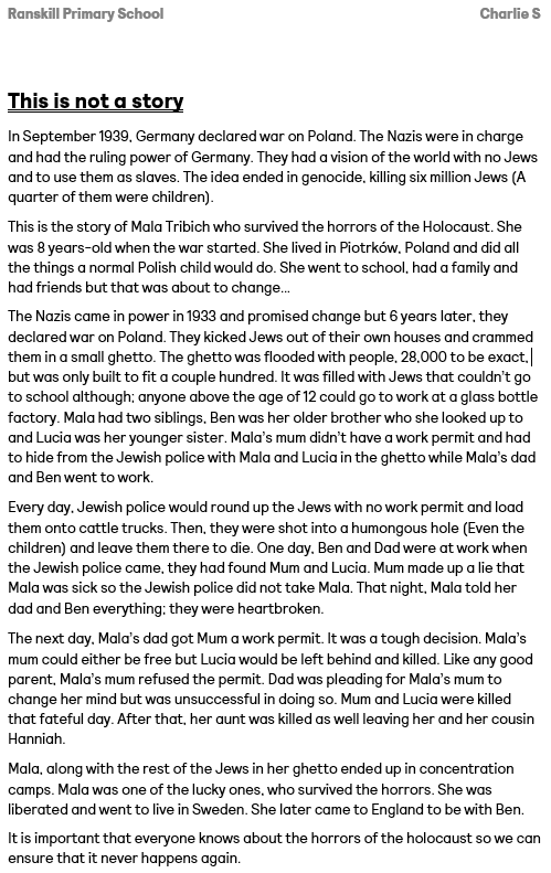 Holocaust Memorial Day 2024 resources | National Literacy Trust